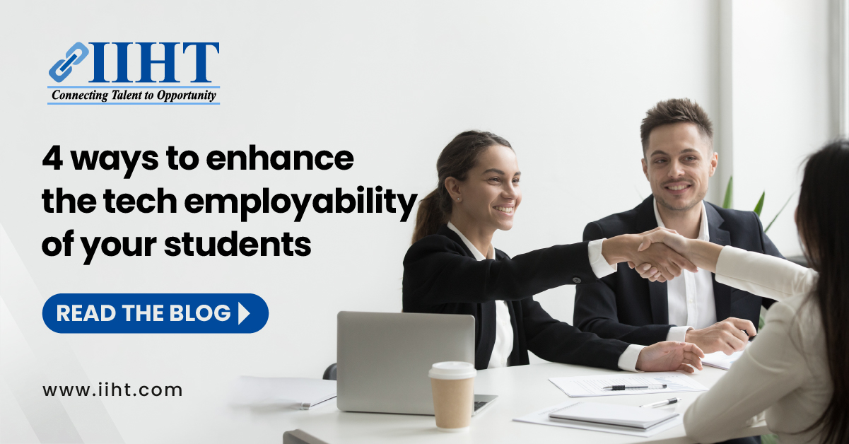 Improve the employability of your students for evolving tech jobs